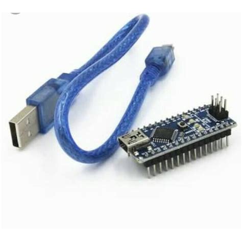 Jual Sudah Solder Arduino Nano V ATmega P Gift Berikan Kabel USB Solderless Shopee Indonesia