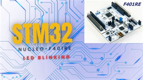 Led Blinking With Stm32f401re Using Stm32cubeide Stm32 Tutorial With Proteus Simulation Youtube