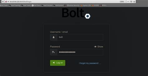Bolt Tryhackme Walkthrough Remote Code Execution Hacking