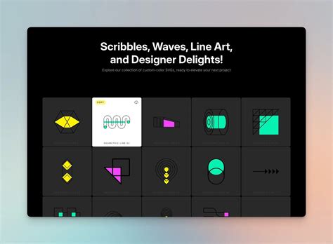 Curated Website Section Designs Home