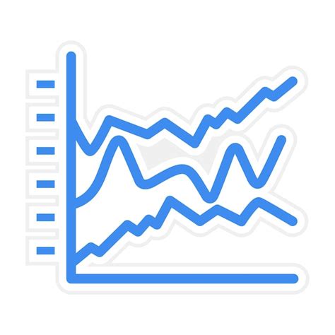 Premium Vector Stacked Graph Icon Vector Image Can Be Used For