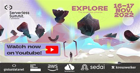serverless summit on linkedin serverless summit 22 lightning talks ⚡