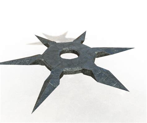 artstation shuriken game assets