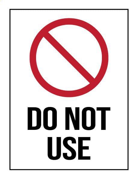 Do Not Use Bathroom Sign Free Download And Print For You