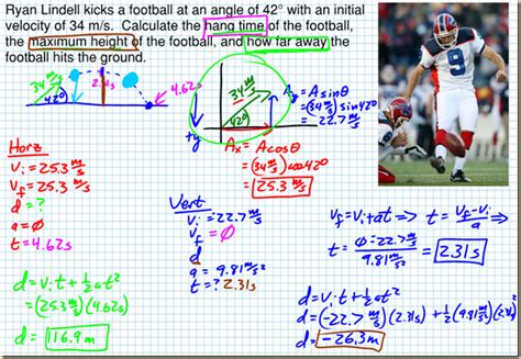 Projectiles Launched At Angle Regents Physics