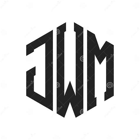 Jwm Logo Design Initial Letter Jwm Monogram Logo Using Hexagon Shape Jwm Logo Design Initial Letter Jwm Monogram Logo Using Hexagon Shape
