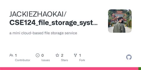 github jackiezhaokai cse124 file storage system a mini cloud based