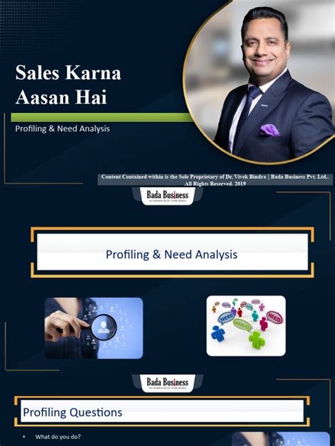 Profiling And Need Analysis Pdf Cognition