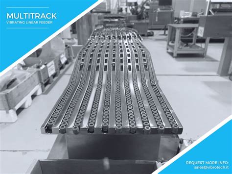 Multitrack Vibratory Feeding System Vibrotech Srl