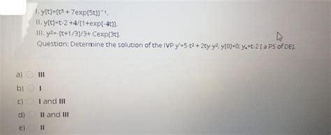 Solved Differential Equation Riccati