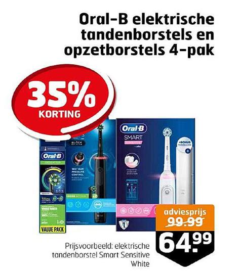 Oral B Elektrische Tandenborstels En Opzetborstels Pak Aanbieding Bij Trekpleister Folders Nl