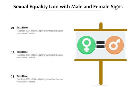 Sexual Equality Icon With Male And Female Signs Ppt Powerpoint