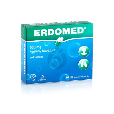 Ердомед Капсули 300 мг 20 капсули Diagnozata