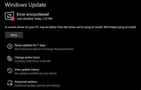 Windows Update Bug Triggers Driver Update Loop On Windows 10