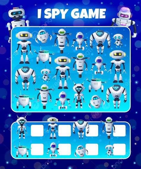 만화 로봇과 드로이드 템플릿 Psd 다운로드 디자인 자료 다운로드