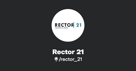 Rector 21 Instagram Facebook Linktree