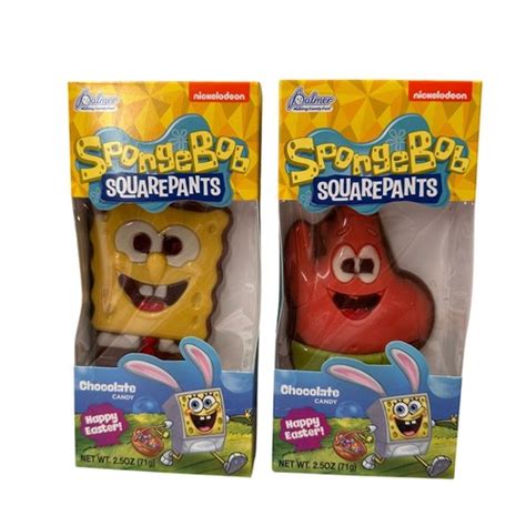 Spongebob Squarepants Easter Chocolate Candy 25 Oz Patrick Basket