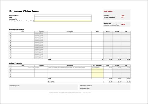 Free Expenses Claim Form Excel Template Download Excel Templates Templates Time Sheet Printable