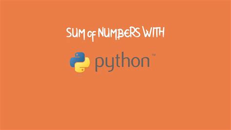 Function To Sum Two Numbers With Python By Sam Hagin Medium