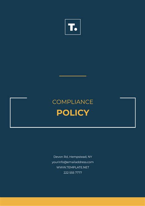 FREE Compliance Templates Examples Edit Online Download Template Net