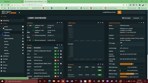 OPNsense Update Via Web Interface YouTube