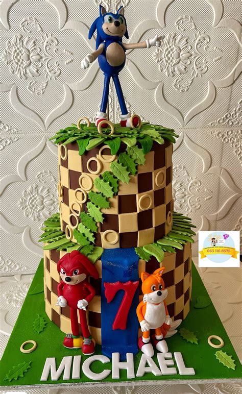 3d Sonic Image Cake Merciful Cakes