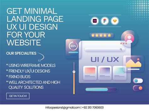Responsive Website Uxui Design Web Ui Landing Page Design In Xd