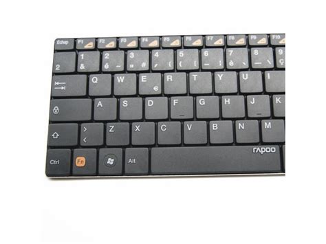 Rapoo E9070 Black Rf Wireless Keyboard