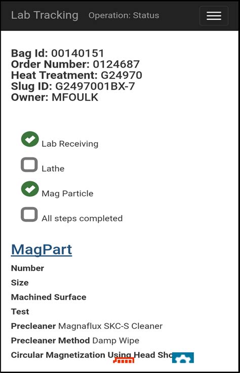 Cssi Qc Lab Tracking Application For Universal Stainless
