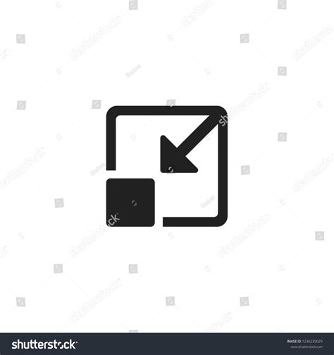 Exit Full Screen Icon Minimize Symbol Vector Royalty Free Stock Vector 1236239029 Exit Full Screen Icon Minimize Symbol Vector Royalty Free Stock Vector 1236239029
