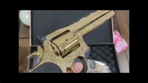 金色雕花k1 雕花左轮k1柯尔特雕花左轮 Jfgc2021 Youtube
