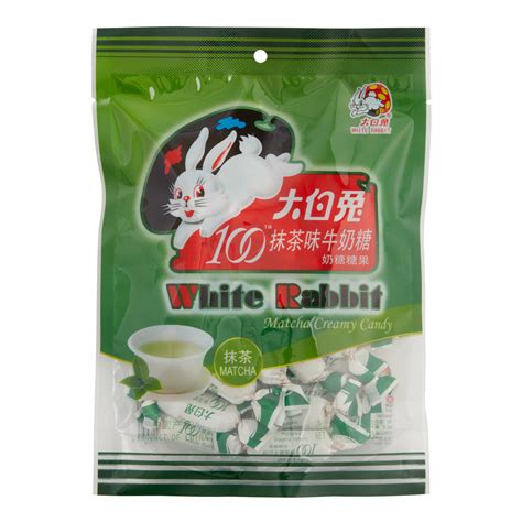 White Rabbit Macha Green Tea Creamy Milk Candy Set Of 2 World Market