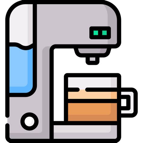 Coffee Maker Special Lineal Color Icon