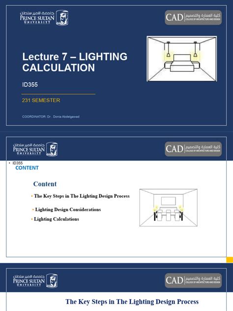 Lecture 7 Lighting Calculation Download Free Pdf Lighting Incandescent Light Bulb