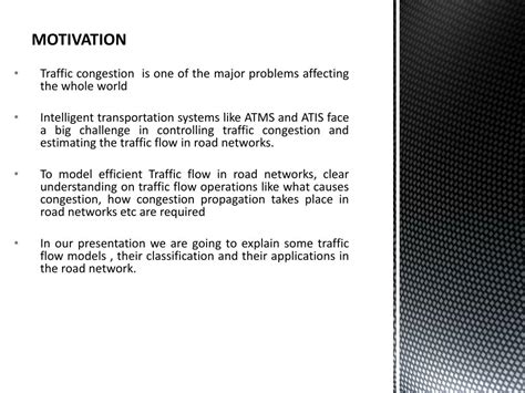 Ppt Traffic Flow Models For Road Networks Powerpoint Presentation Free Download Id 1583553
