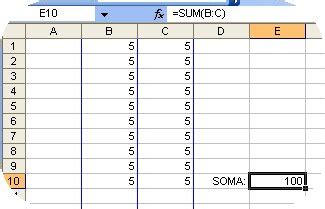 EXCELer Somar Colunas