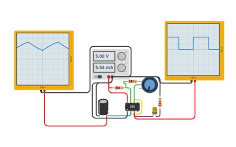 Circuit Design Variable Period Astable 555 Timer Tinkercad