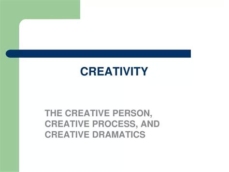 Ppt Creativity Powerpoint Presentation Free Download Id642886