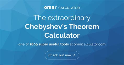 Chebyshev S Theorem Calculator