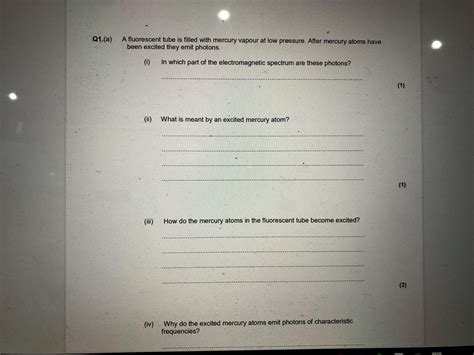 How Do Electrons In An Electric Circuit Collide With Mercury Atoms R