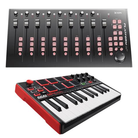 Icon Pro Audio Platform M Audio And Midi Control Surface For Daws And Plug Ins Akai
