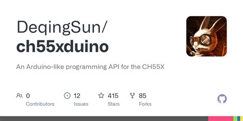 Github Deqingsunch55xduino An Arduino Like Programming Api For The