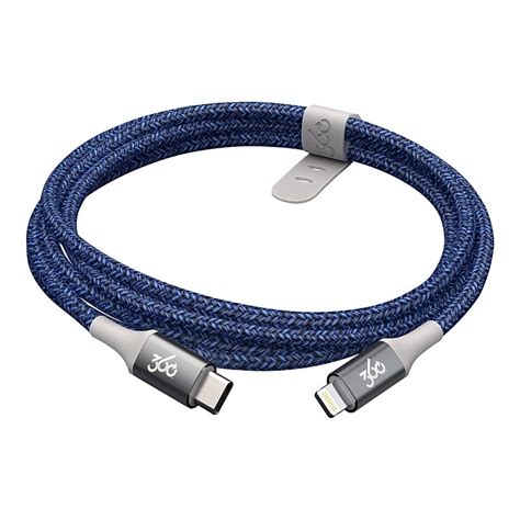 360 Electrical Lightning Usb Cable For Iphoneipadipod Touch Navy