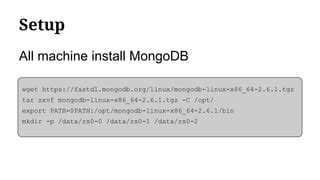 Mongodb Replication Cluster Pdf Databases Computer Software And Applications