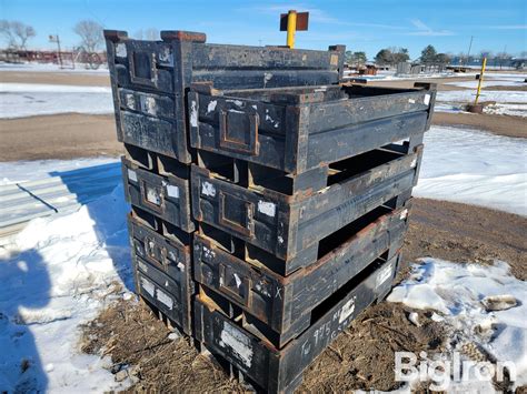 Steel Stackable Storage Totes Bigiron Auctions