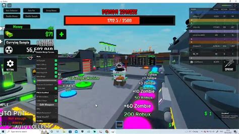 Roblox Zombie Merge Tycoon Script Pastebin Youtube