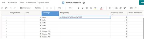 auto allocation in smartsheet based on criterias — smartsheet community