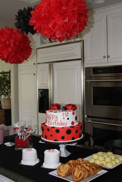 Ladybugs Birthday Party Ideas Photo 1 Of 10 Catch My Party