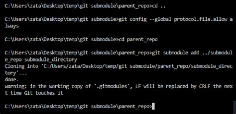 git submodule 子模块