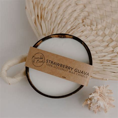 Coconut Candle Strawberry Guava Ard Importing And Distribution